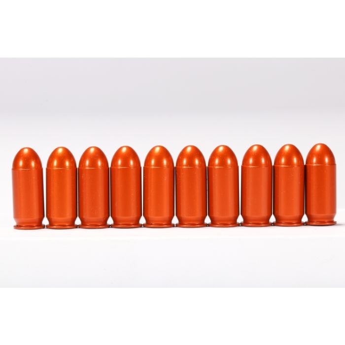 A-Zoom Snap Caps 45 ACP ORANGE (10 Pack) (AZ15415) - Premier Distributors