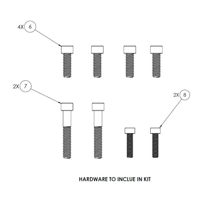 Mark 7 Evolution / Revo 2nd Guide Rod Kit 1011063 - Premier Distributors